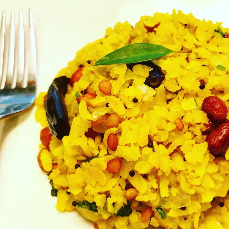 Poha- Flat Rice Flakes Breakfast | Hot Sweet Spicy Recipes